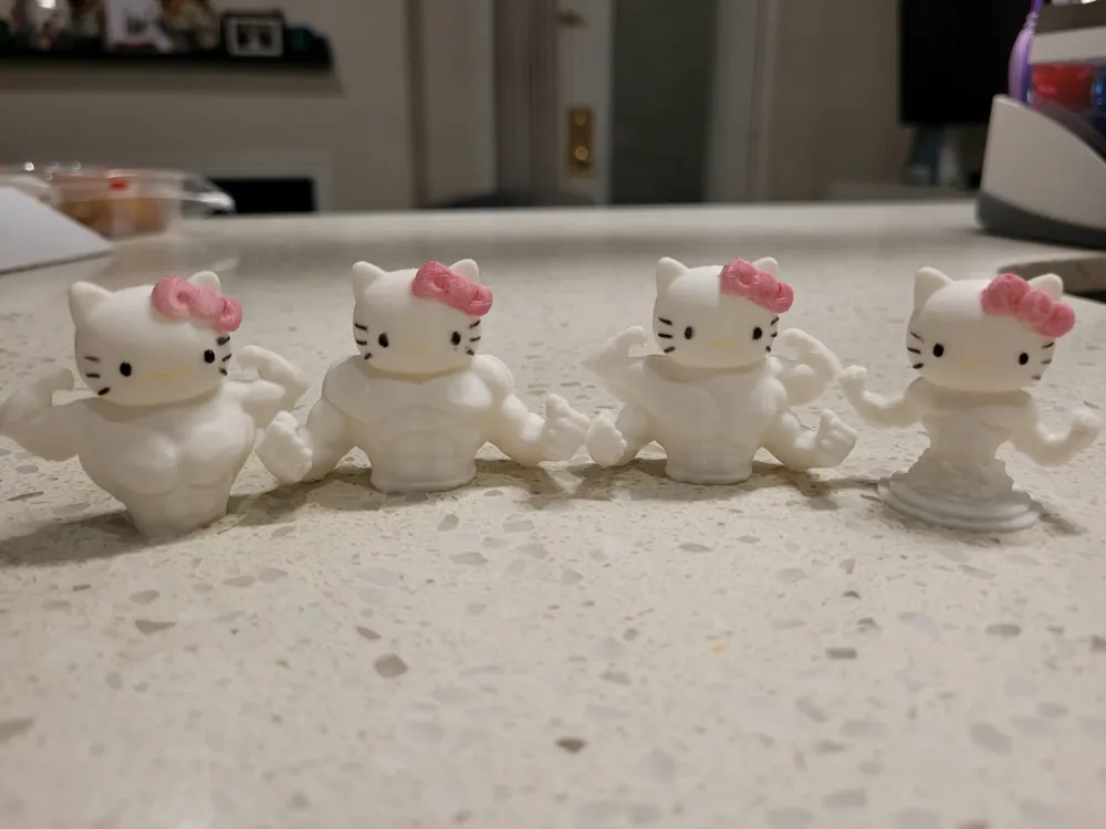 Jacked Hello Kitty - Monstrosity by 3Dprinter911 - MakerWorld