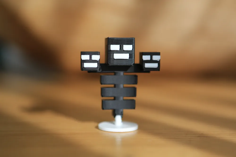 Wither from Minecraft by PythonPotato123 MakerWorld: Download Free 3D ...