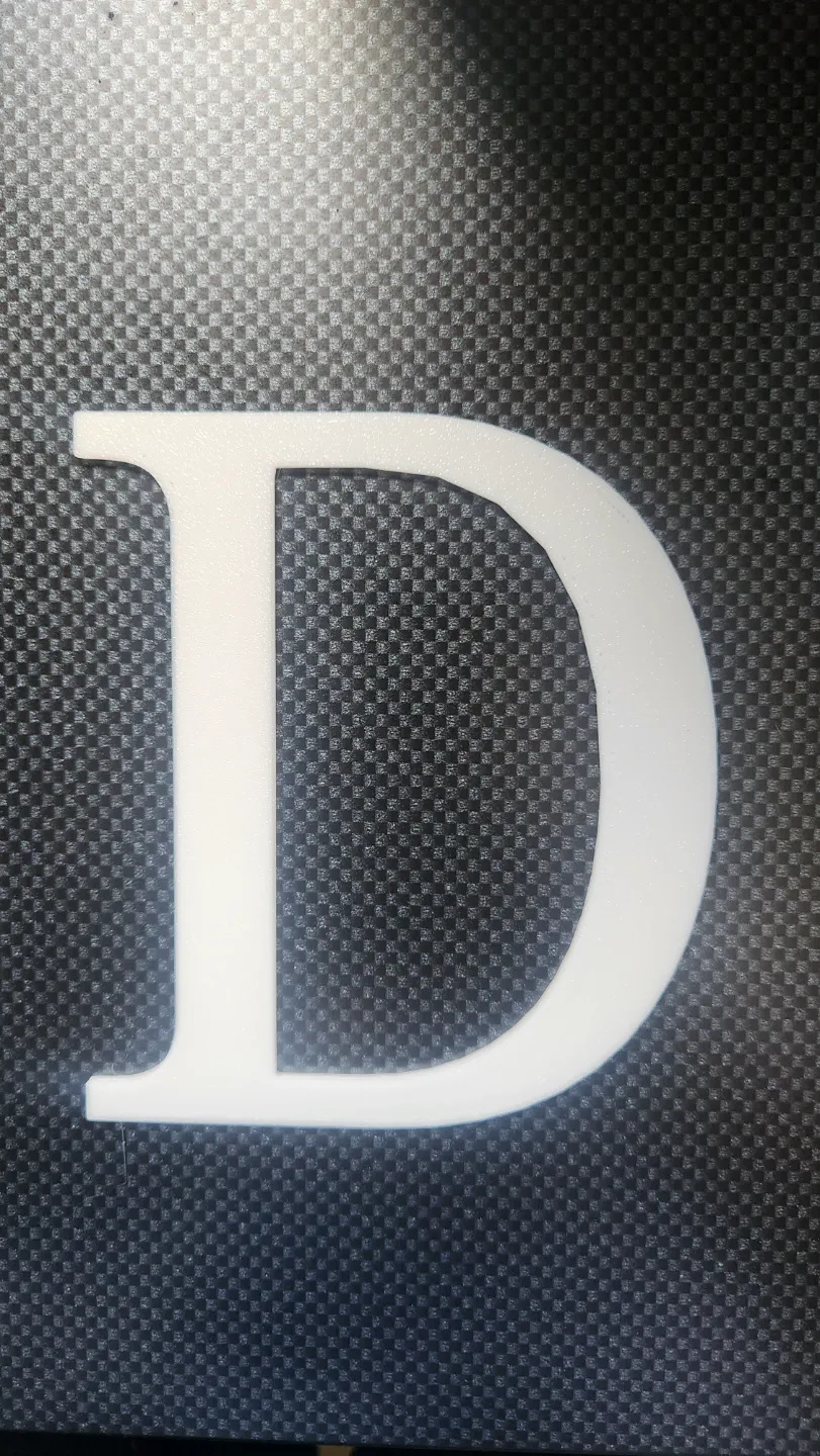 Alphabet Letters A-Z - Uppercase (Facedown) by eric272 MakerWorld: Download Free 3D Models