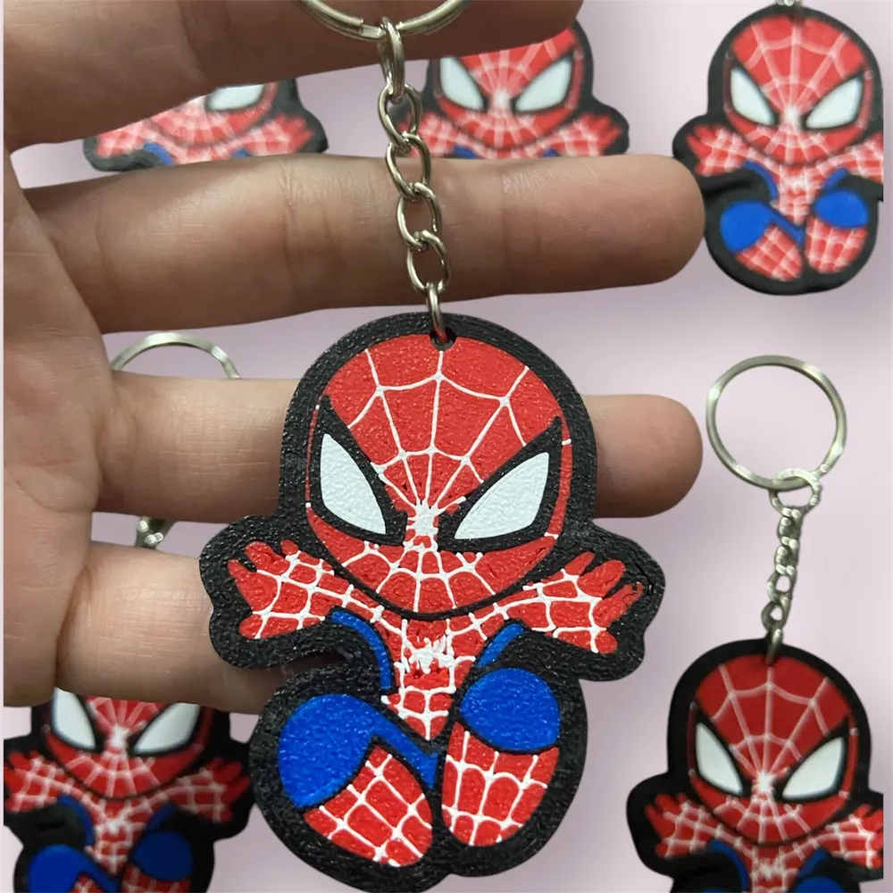 Spiderman Keychain by Cry3DLab - MakerWorld