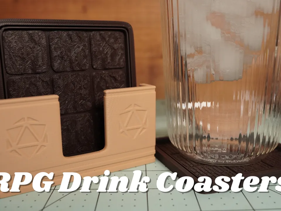 RPG Multipurpose Drink Coasters by Deck of DM Things MakerWorld ...