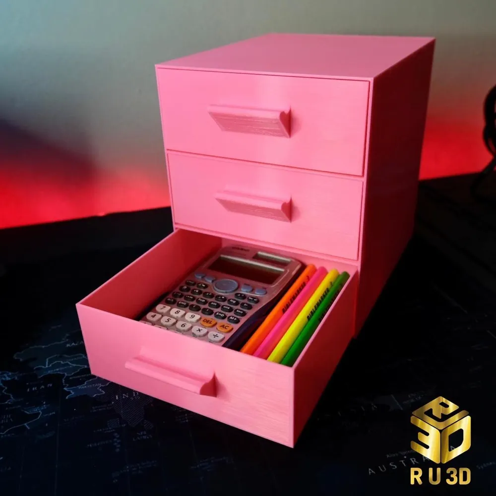 Large Drawer Organiser by RU3D MakerWorld: Download Free 3D Models