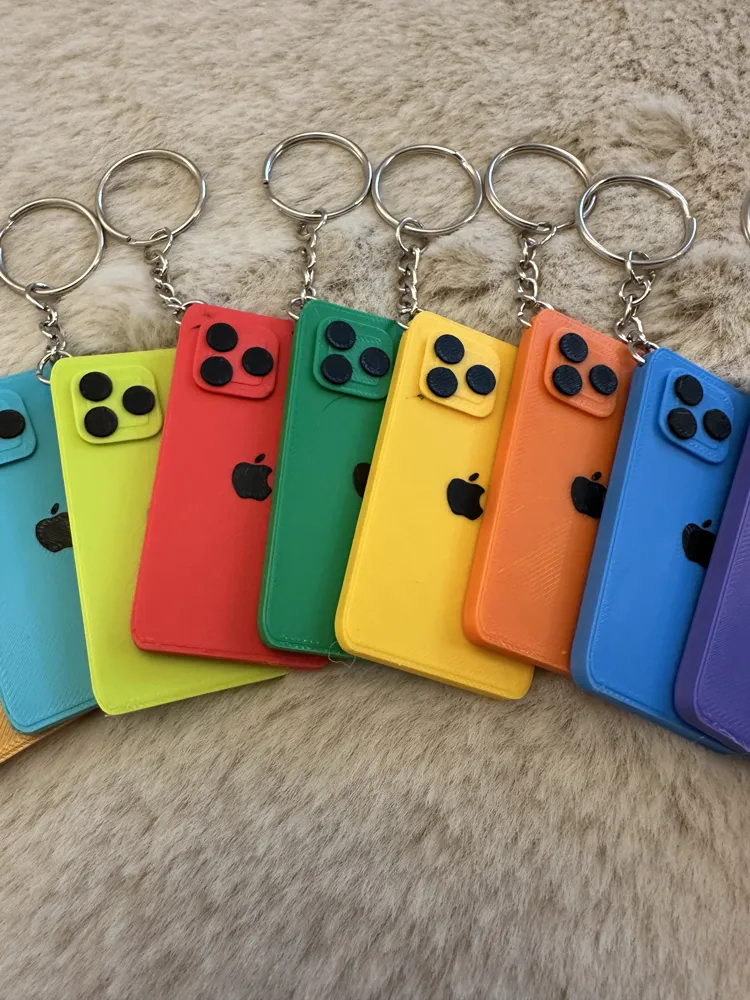Iphone 17 Keyring - Free 3D Print Model - MakerWorld