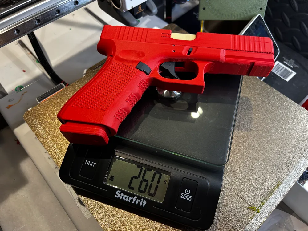 Standard props pistol, slide & barrel upgradeable - Free 3D Print Model ...