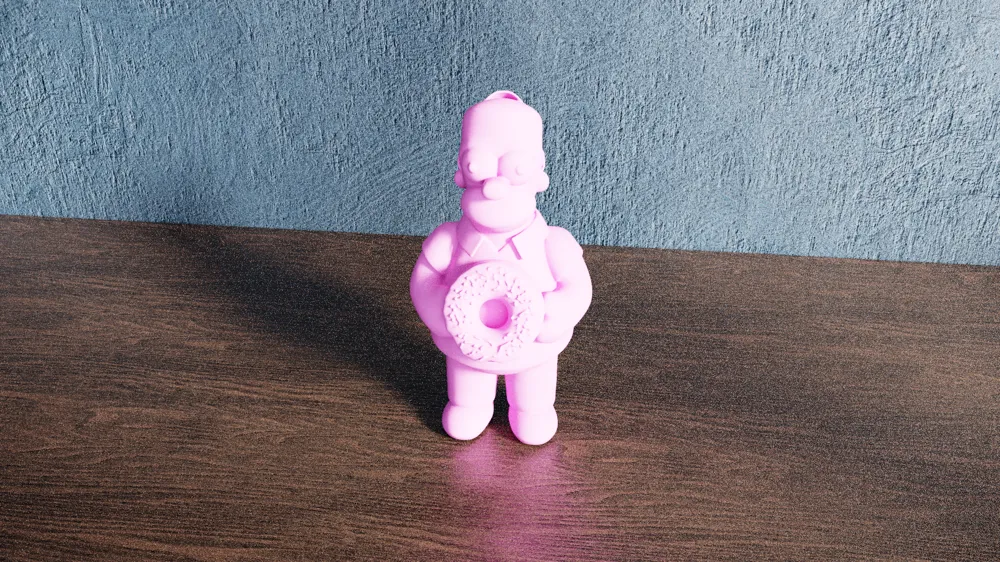Chibi Homer Simpson - Free 3D Print Model - MakerWorld
