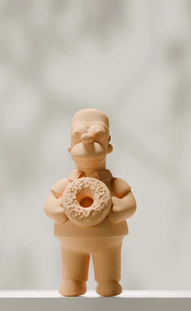 Chibi Homer Simpson - Free 3D Print Model - MakerWorld