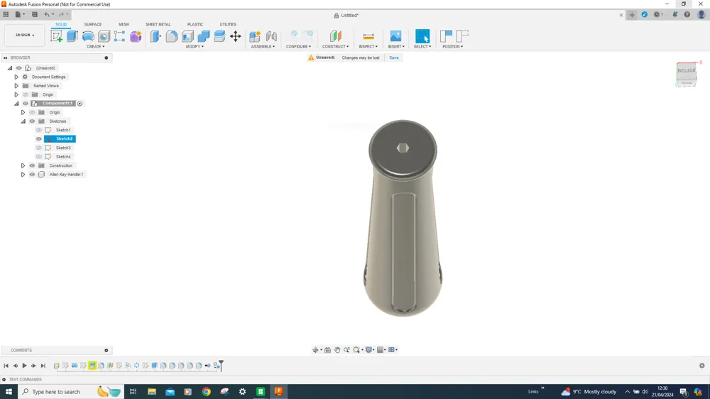 Bambu Lab X1 Carbon Hot End H2 Allen Key by kevr102 - MakerWorld