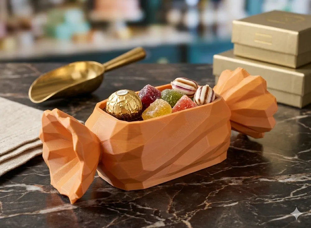 Candy Wrapper Box - Free 3D Print Model - MakerWorld