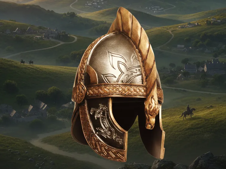 Éomer's Helm: Legacy of Rohan / The Lord of the Rings - Free 3D Print ...