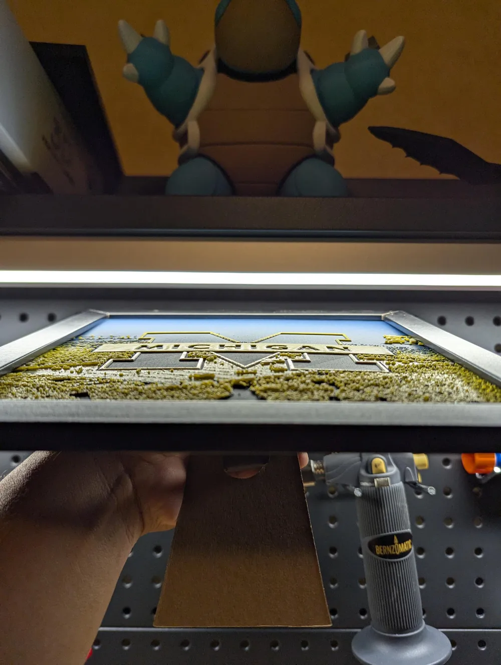 University of Michigan Stadium Logo 1.0 Rev4.0 - Free 3D Print Model ...