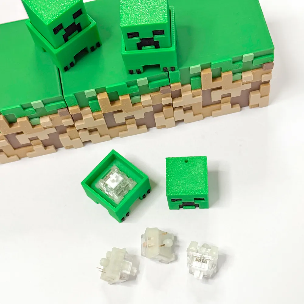 Minecraft Creeper Clicker - Free 3D Print Model - MakerWorld
