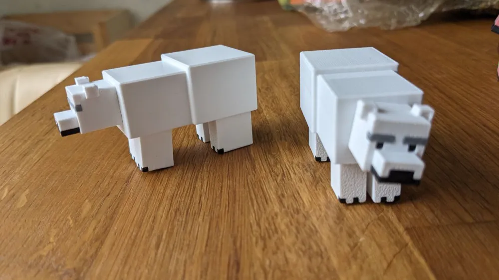 Minecraft Polar Bear Articulated by kirimba MakerWorld: Download Free ...