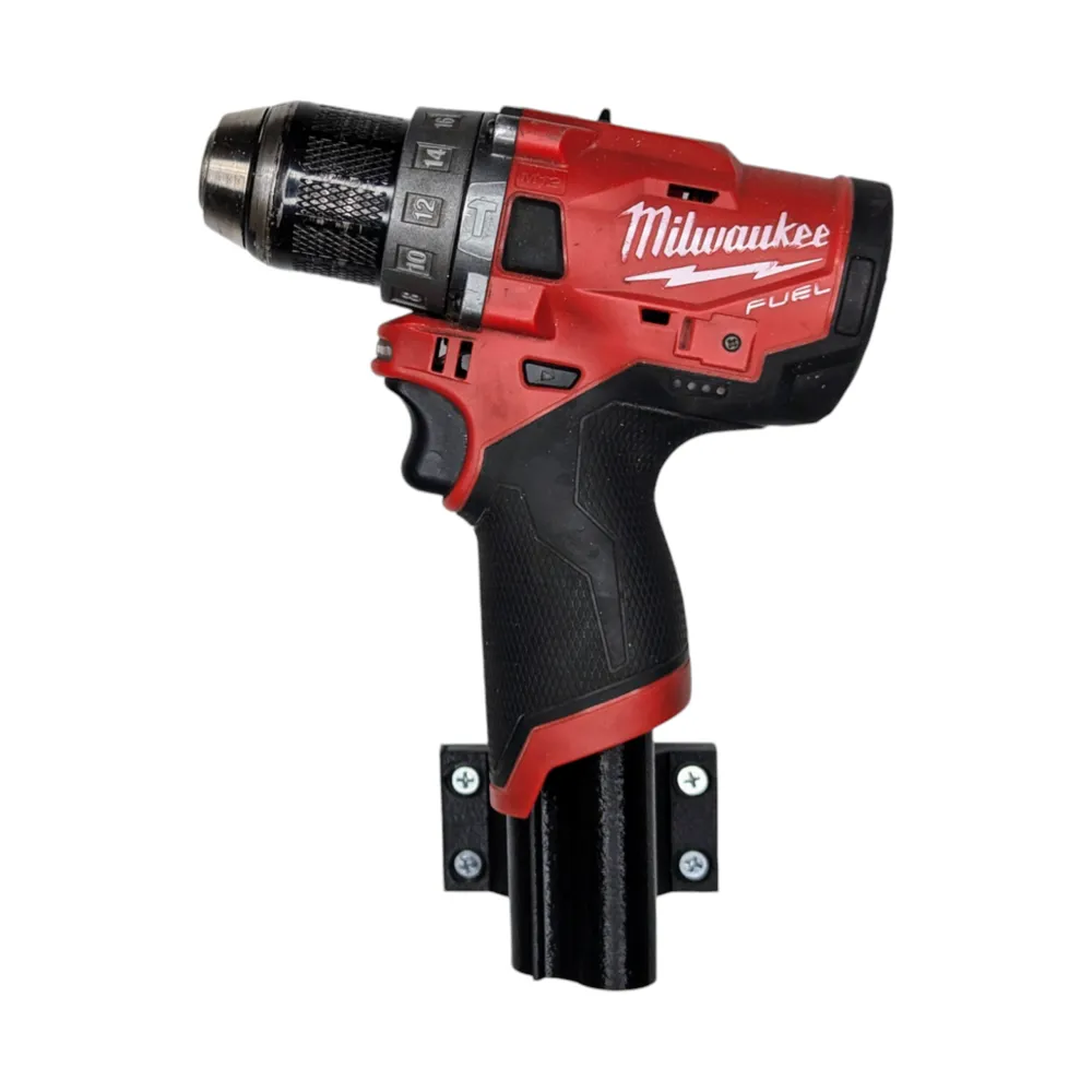 Milwaukee M12 tool wall mount by Garrett 3D Prints - MakerWorld