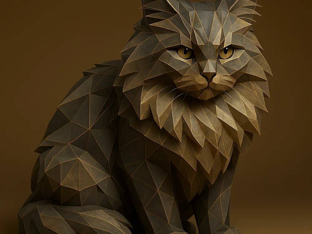 CF Cat - Siberian by AR3DP MakerWorld: Download Free 3D Models