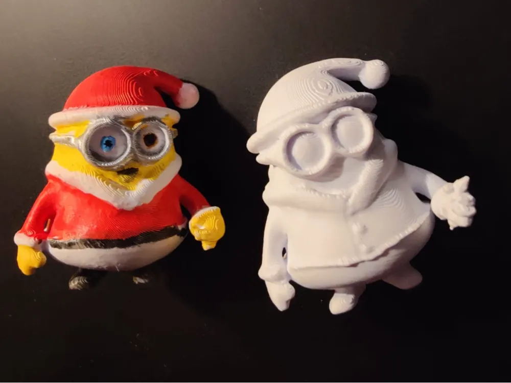 Santa Minion figure by Oddball - MakerWorld