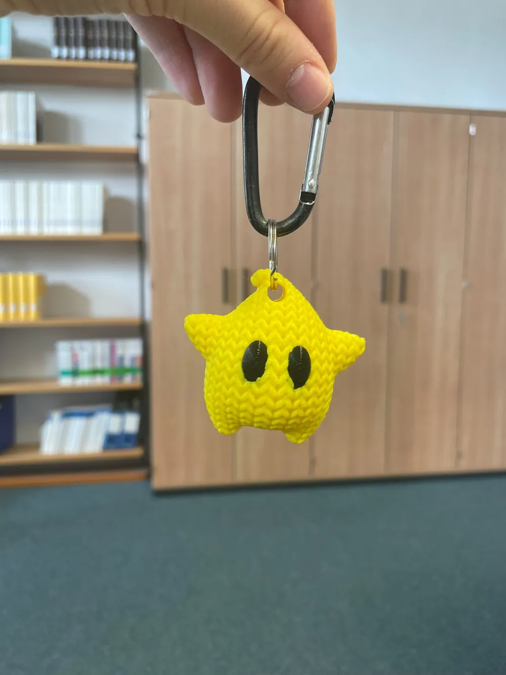 Super Mario Galaxy Crochet Luma Keychain by Generic Makerspace ...