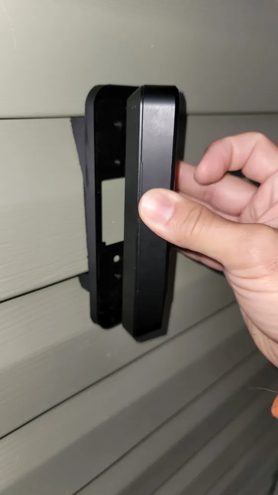 Unifi G4 Pro Doorbell - Dutchlap Siding Mount - Free 3D Print Model ...