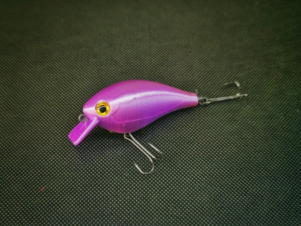 Square Bill Crankbait fishing lure (one piece) by Domi1988 MakerWorld ...