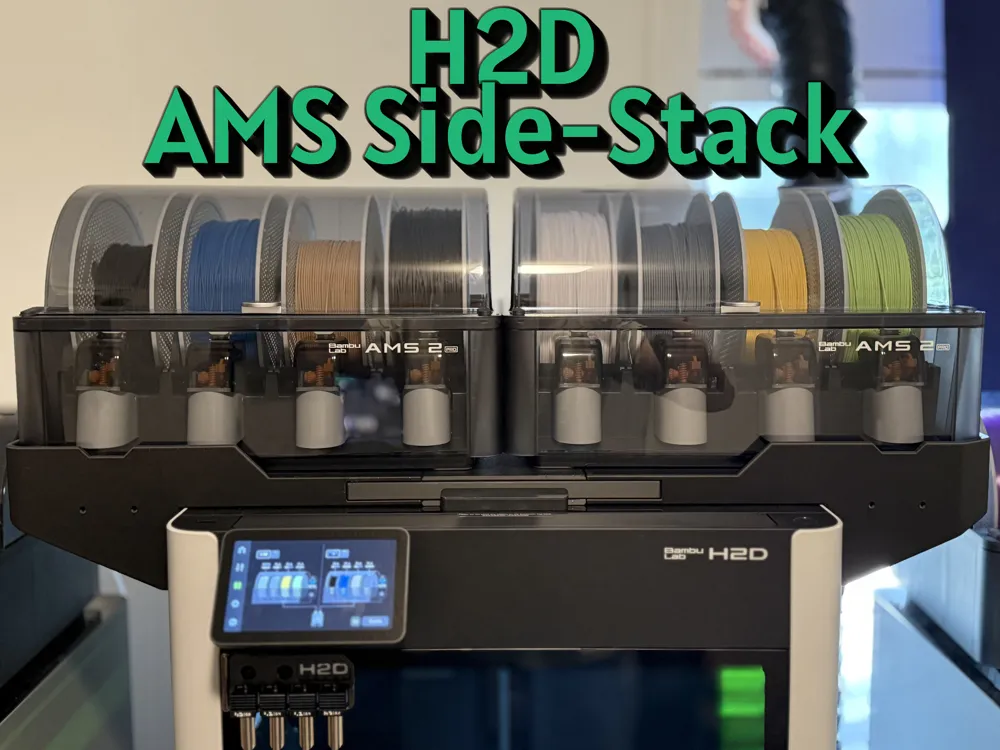 Robust H2D AMS Side-Stack by MeasureOnce MakerWorld: Download Free 3D ...