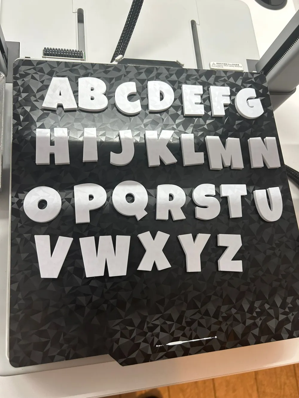 Alphabet Letters – Thick & Kid-Friendly 3D Letters - Free 3D Print ...
