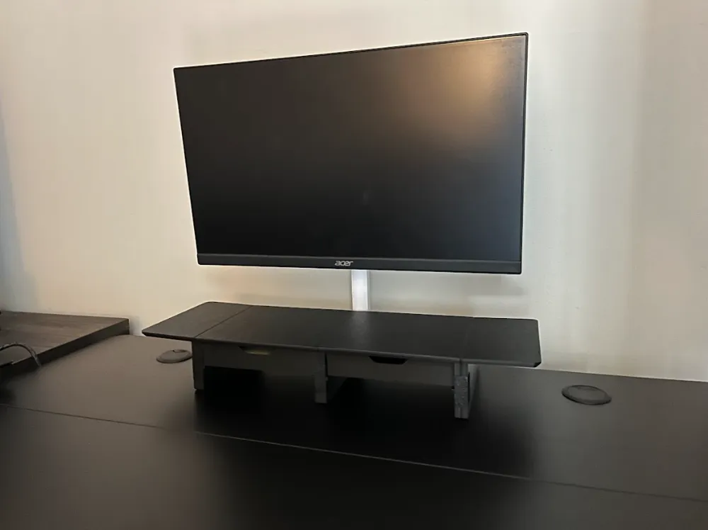 VESA Computer Monitor Desk Stand (75x75 & 100x100) by schloss ...