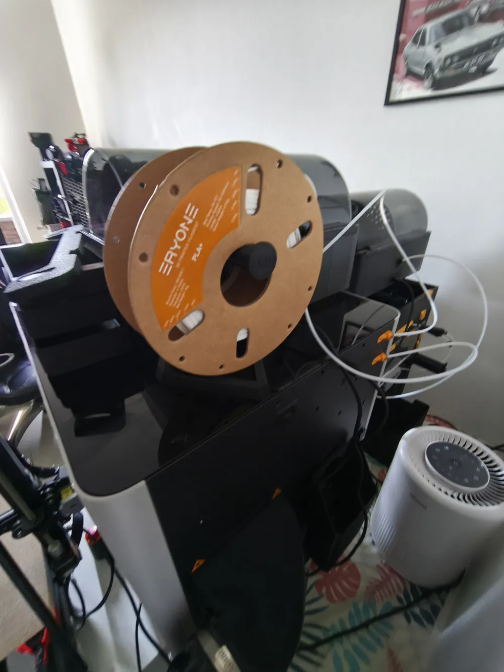 H2D Top Spool Holder - Sides/Back of AMS by AP Engineering MakerWorld ...