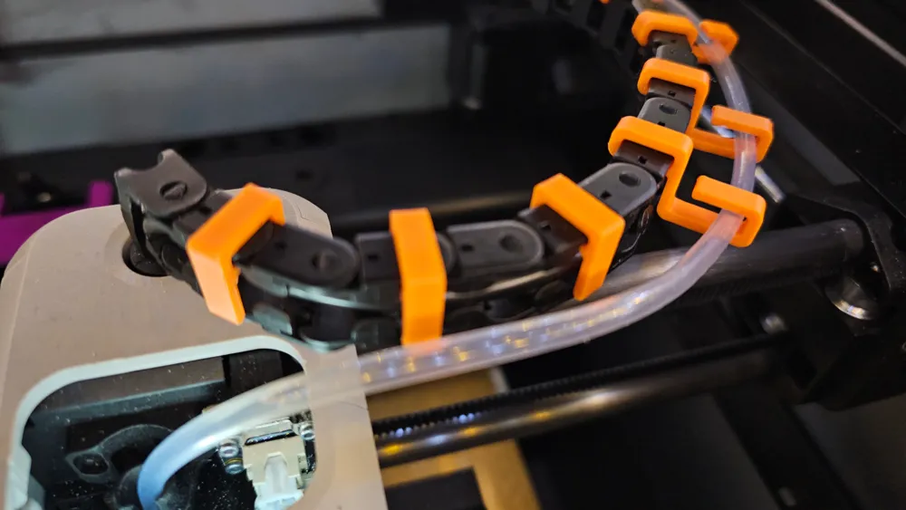 X1C/P1P/P1S Side Cable Chain Clip Set by Darren - MakerWorld