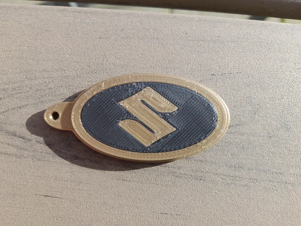 Suzuki Keychain by Peter Broeders - MakerWorld