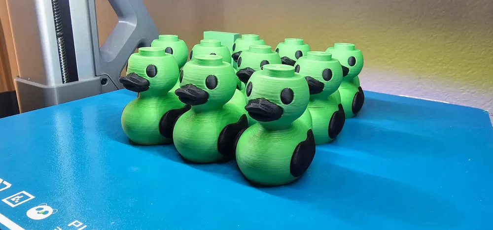 Witch Duck, hat prints separately & snaps on - Free 3D Print Model ...