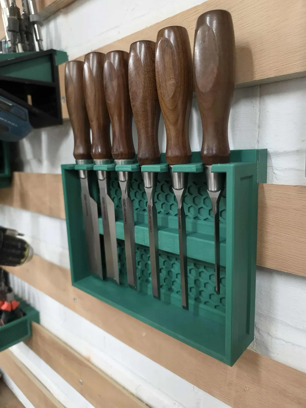 Chisel Holder, French Cleat with Magnet Retention - Free 3D Print Model ...