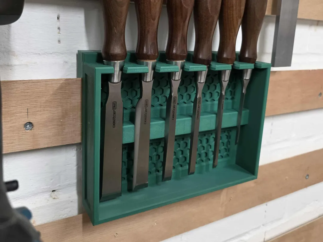 Chisel Holder, French Cleat with Magnet Retention - Free 3D Print Model ...