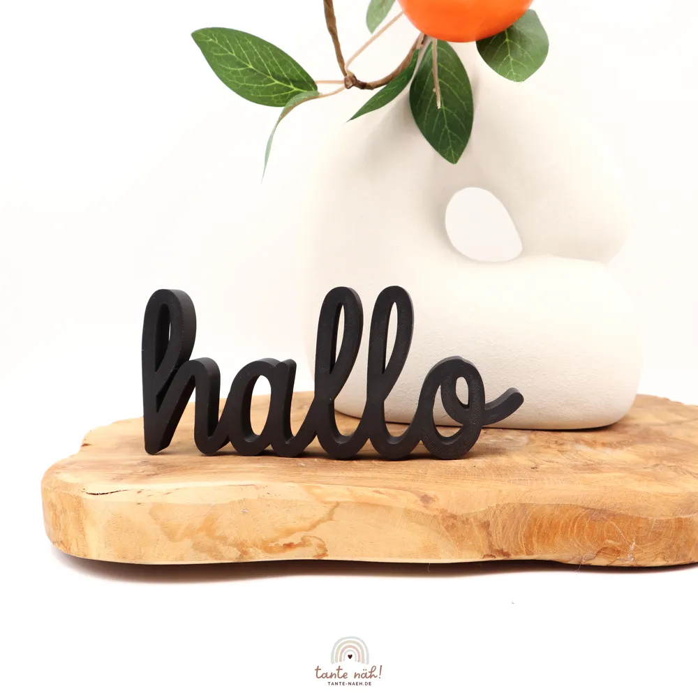 Decorative 3D lettering Hello by Katrin MakerWorld: Download Free 3D Models