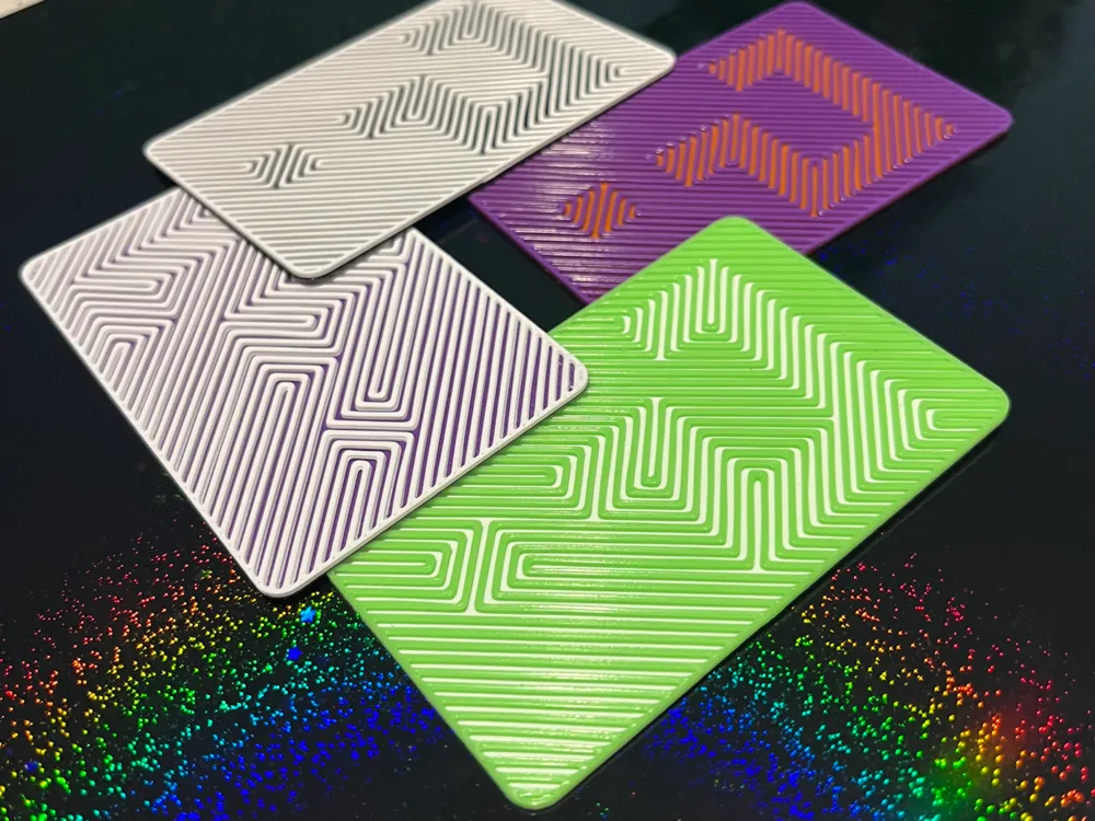 Optical Illusion Question Mark Card by Hologram Guru MakerWorld ...