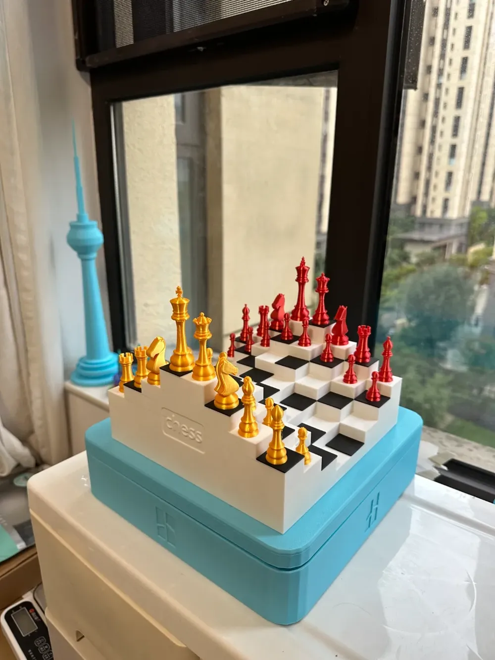 Chess 3D Board - Free 3D Print Model - MakerWorld