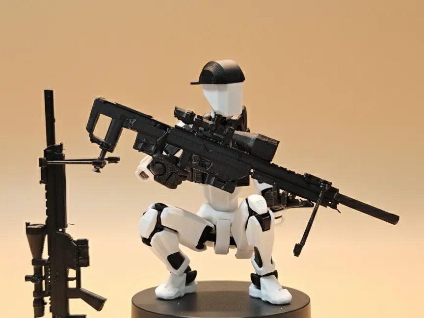 Dummy 13 High-Quality DSR-1 Sniper - Free 3D Print Model - MakerWorld