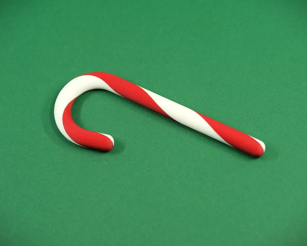 Candy Cane Heart – Christmas Tree Ornament - Free 3D Print Model ...
