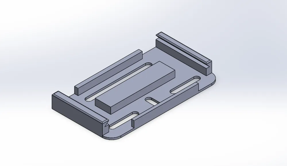 License plate holder with narrow border - Free 3D Print Model - MakerWorld