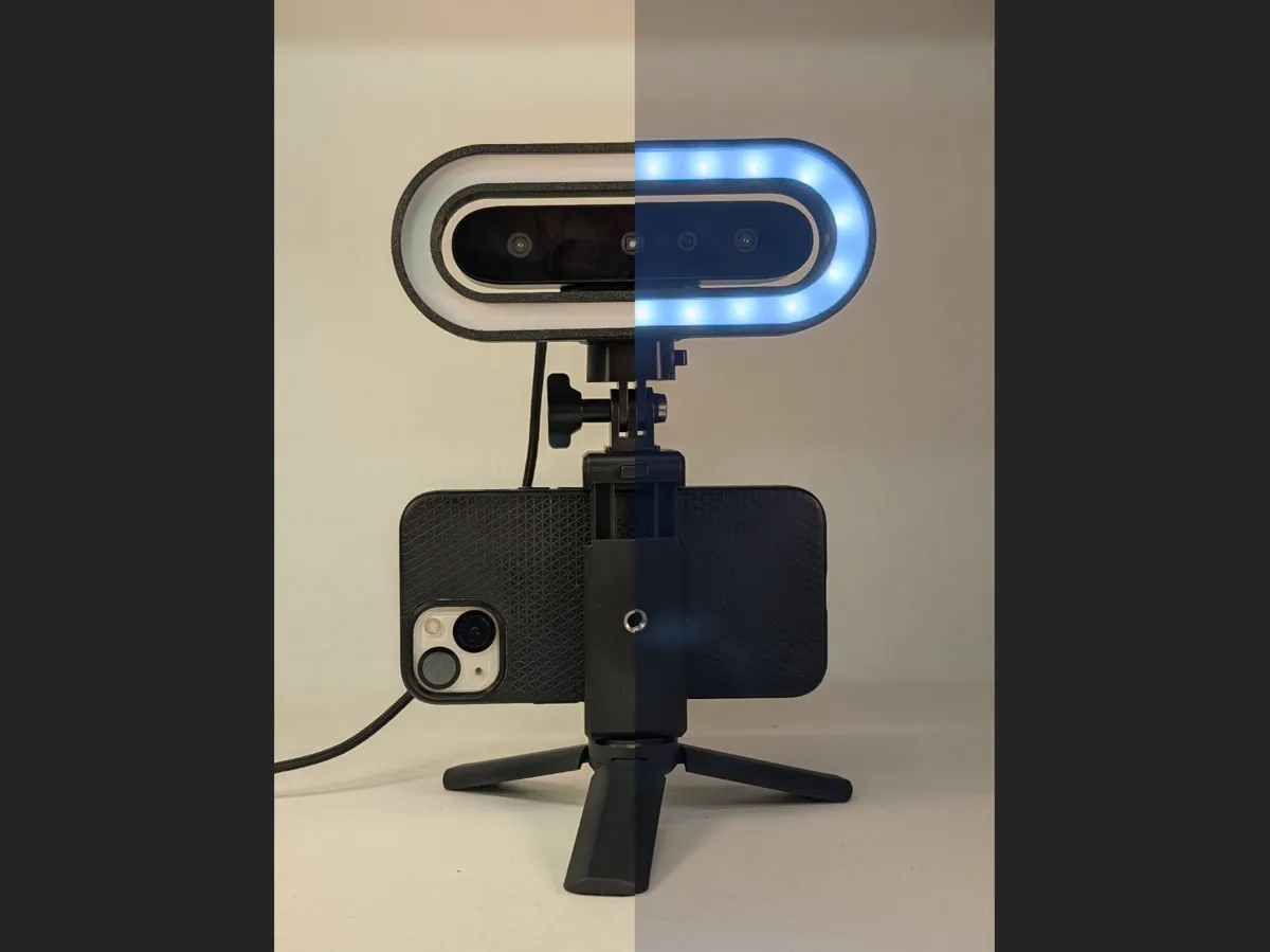 Ferret SnapLight: Quick-Release Ring Light Mount - Free 3D Print Model ...