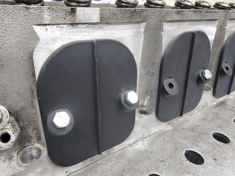 LS Intake Port Cover - Free 3D Print Model - MakerWorld