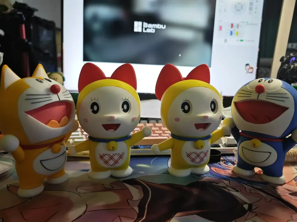 Doraemon multi-color assembly version (no AMS required) by eater ...