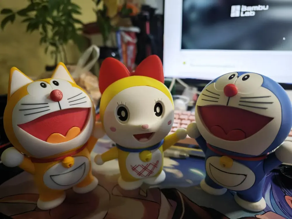 Doraemon multi-color assembly version (no AMS required) by eater ...