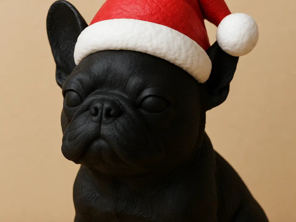 Frenchie Christmas by TheoJustine MakerWorld: Download Free 3D Models