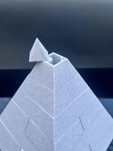 Secret Stash Pyramid by Cre8tiv3D MakerWorld: Download Free 3D Models