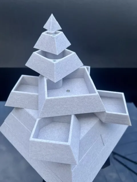 Secret Stash Pyramid by Cre8tiv3D MakerWorld: Download Free 3D Models