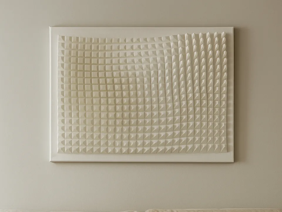 几何3D墙面艺术 / 声音扩散器 - 免费 3D 打印模型 - MakerWorld