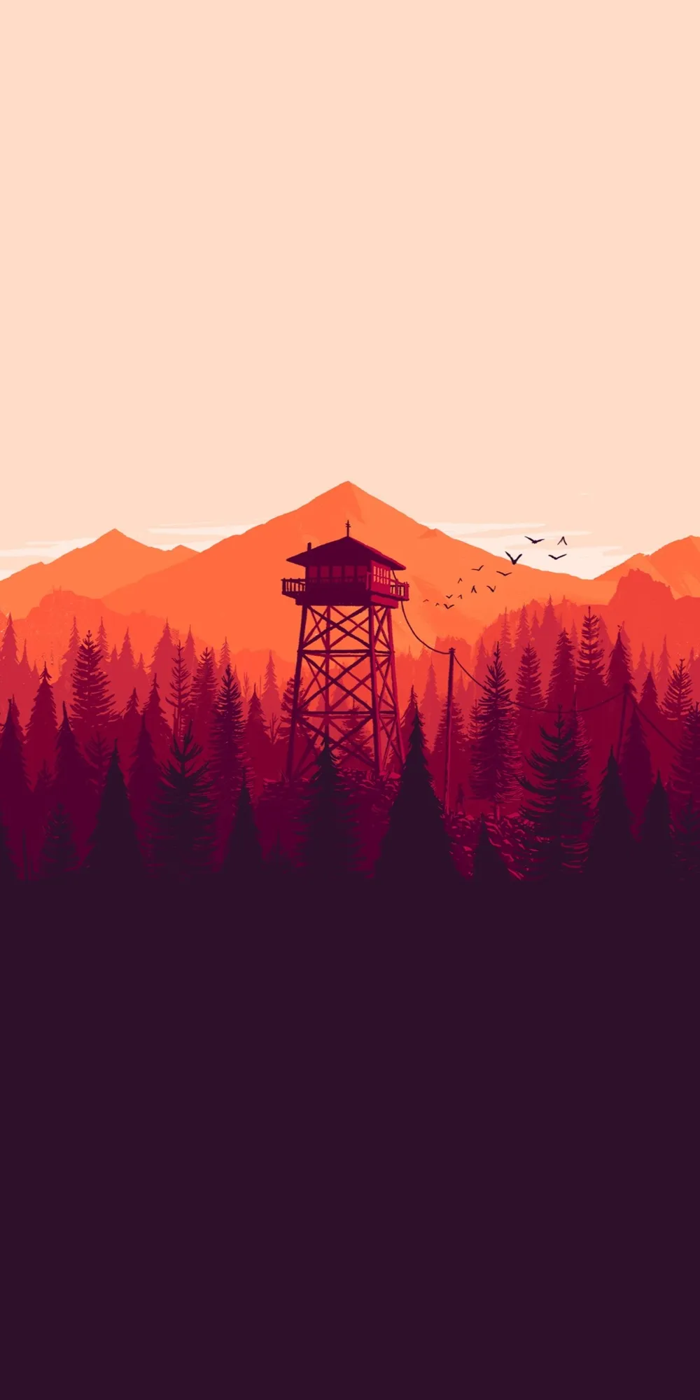 FIREWATCH landscape layered portrait by Nik_BrillMakerWorld: Download ...