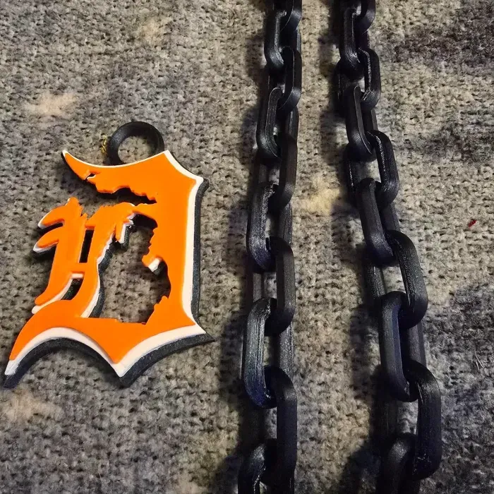 DETROIT TIGERS MAP BIG CHAIN by Ninobr0wn3020 MakerWorld: Download Free ...