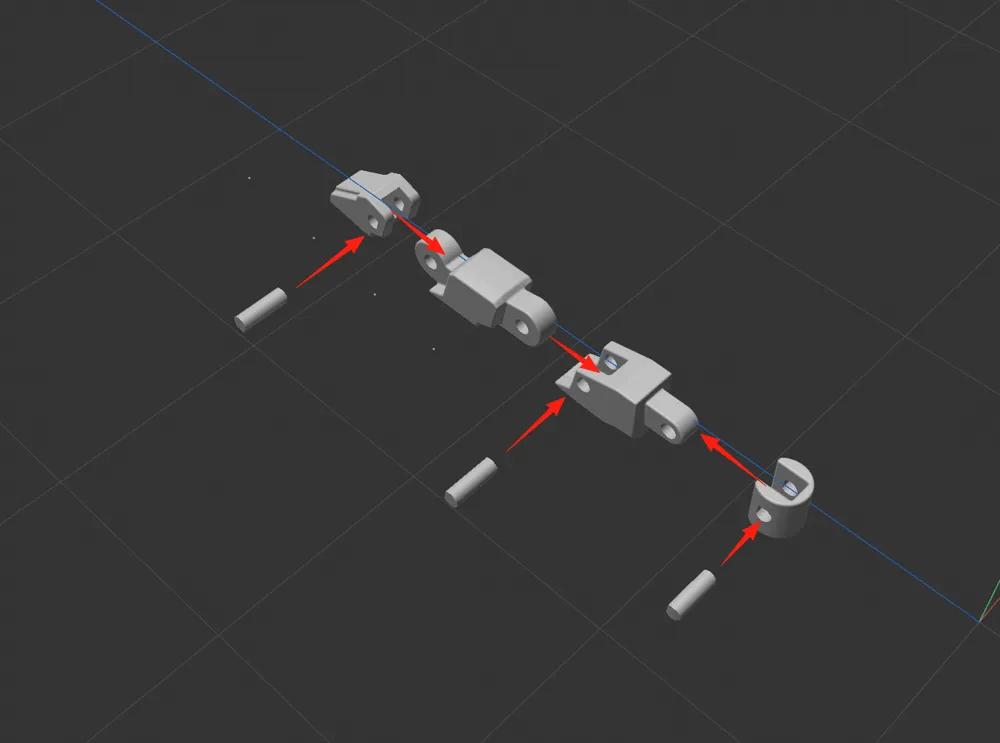 Articulated Gundam mechanical hand with firm joints, capable of ...
