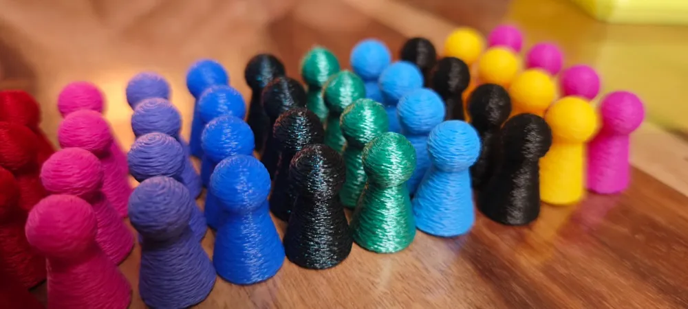 Game pieces for Ludo / Trouble - Free 3D Print Model - MakerWorld