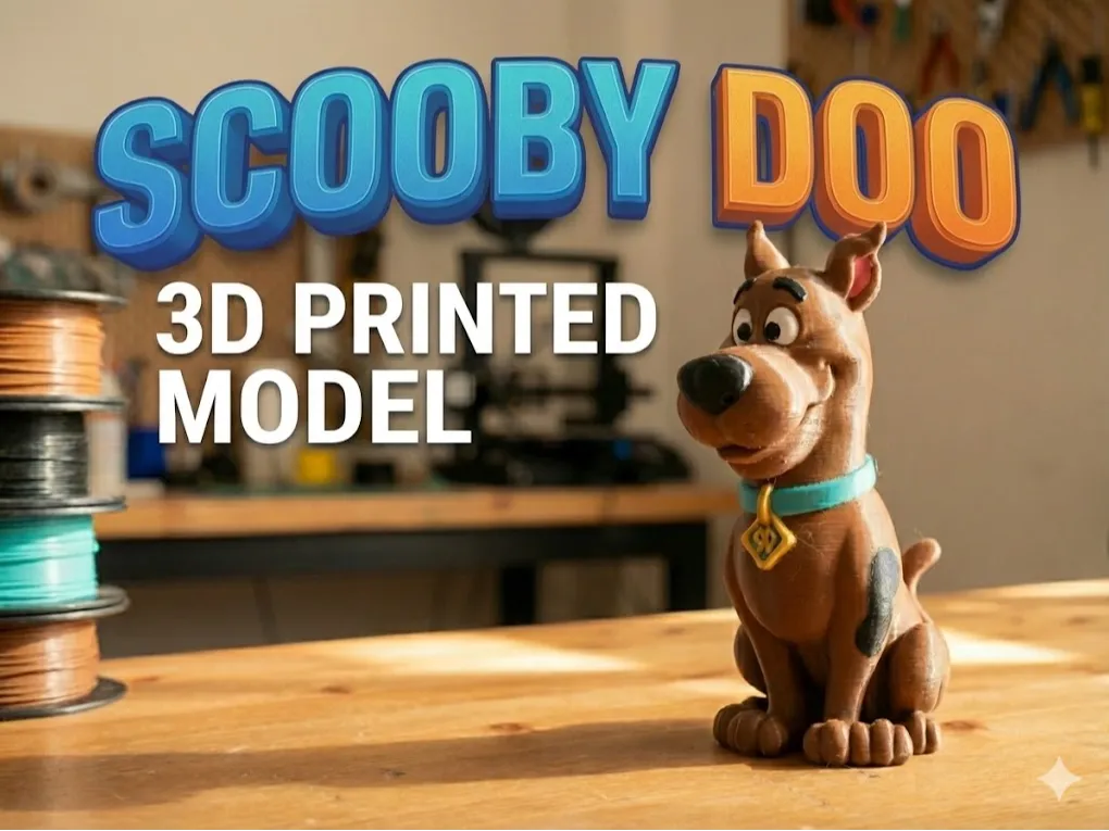 Scooby Doo – Kostenloses 3D-Druckmodell – MakerWorld